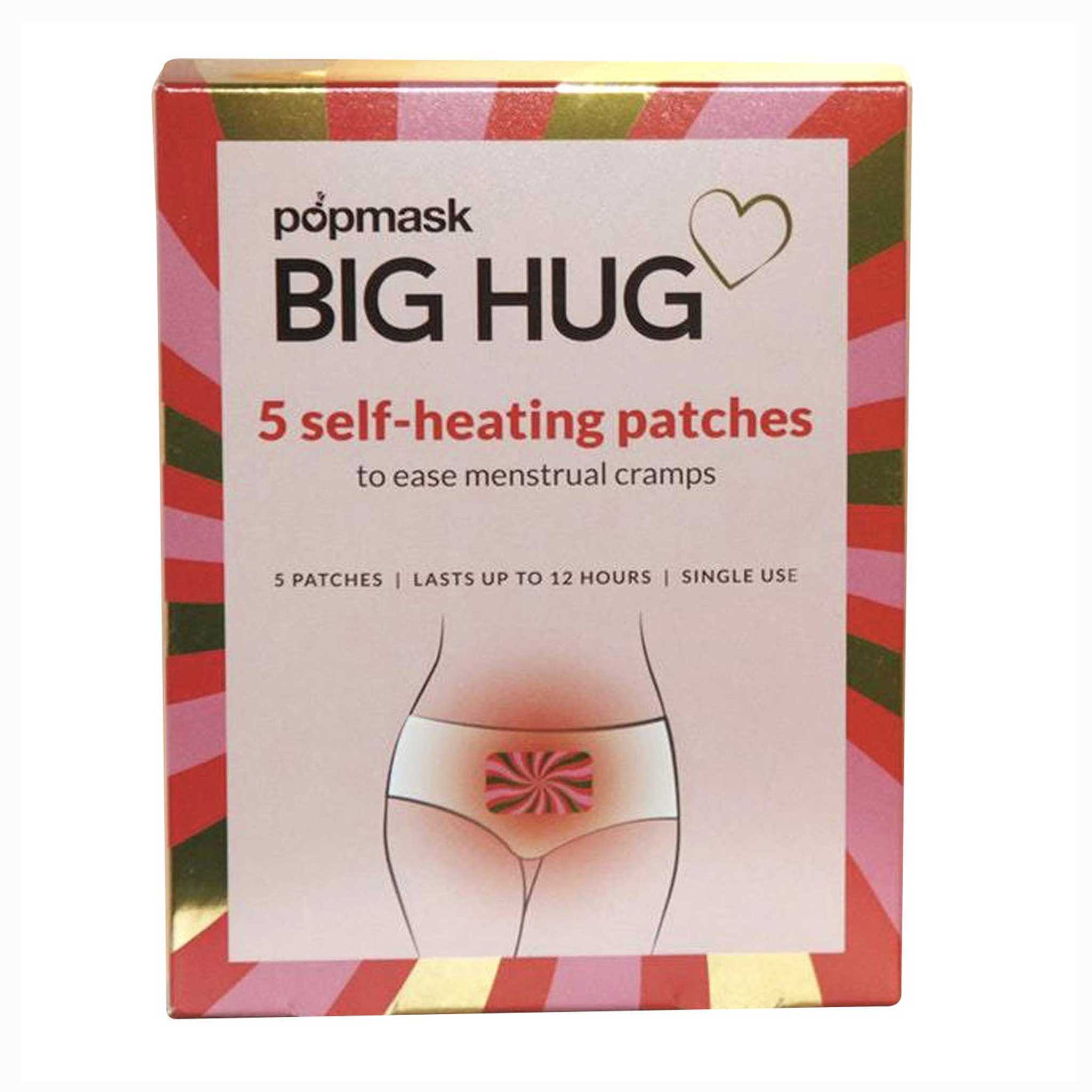 Popmask Big Hug – Self-Heating Menstrual Relief Patches – Cedra Pharmacy
