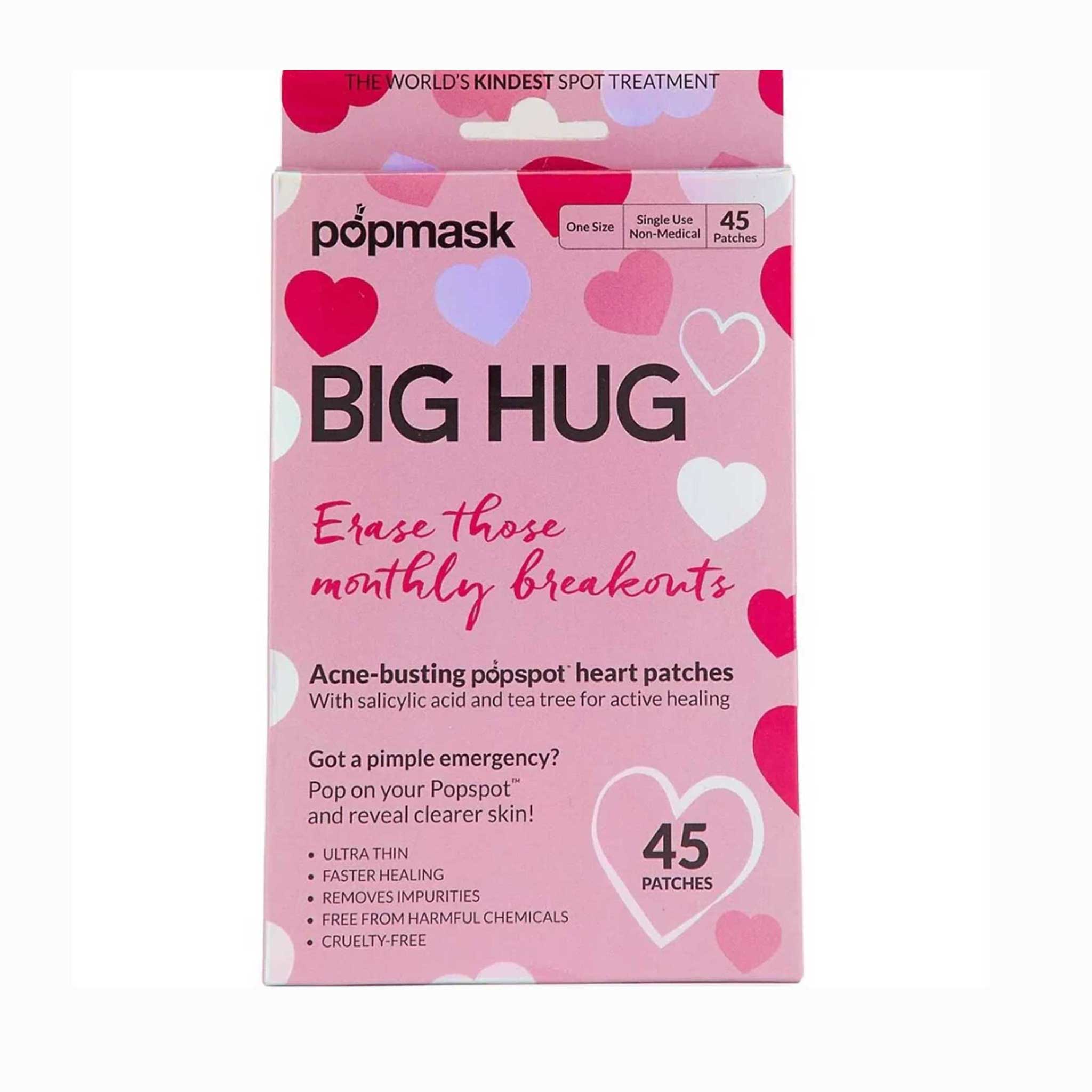 Popmask Big Hug – Acne Busting Popspot Heart Patches – Cedra Pharmacy